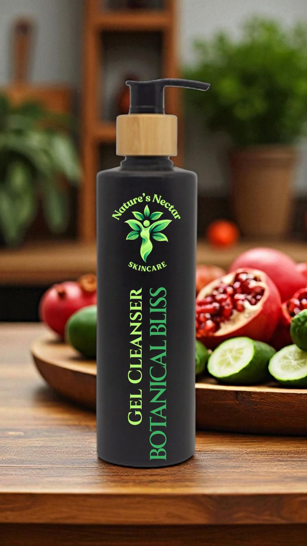 Botanical Bliss Gel Cleanser – Nature's Nectar Skincare
